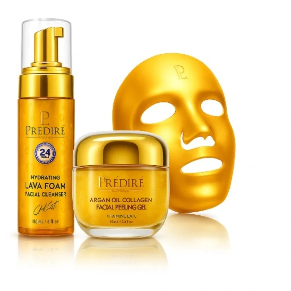 Accessories | Predire Argan Oil Peeling Gel And Gold Mask Set 74 | Poshmark